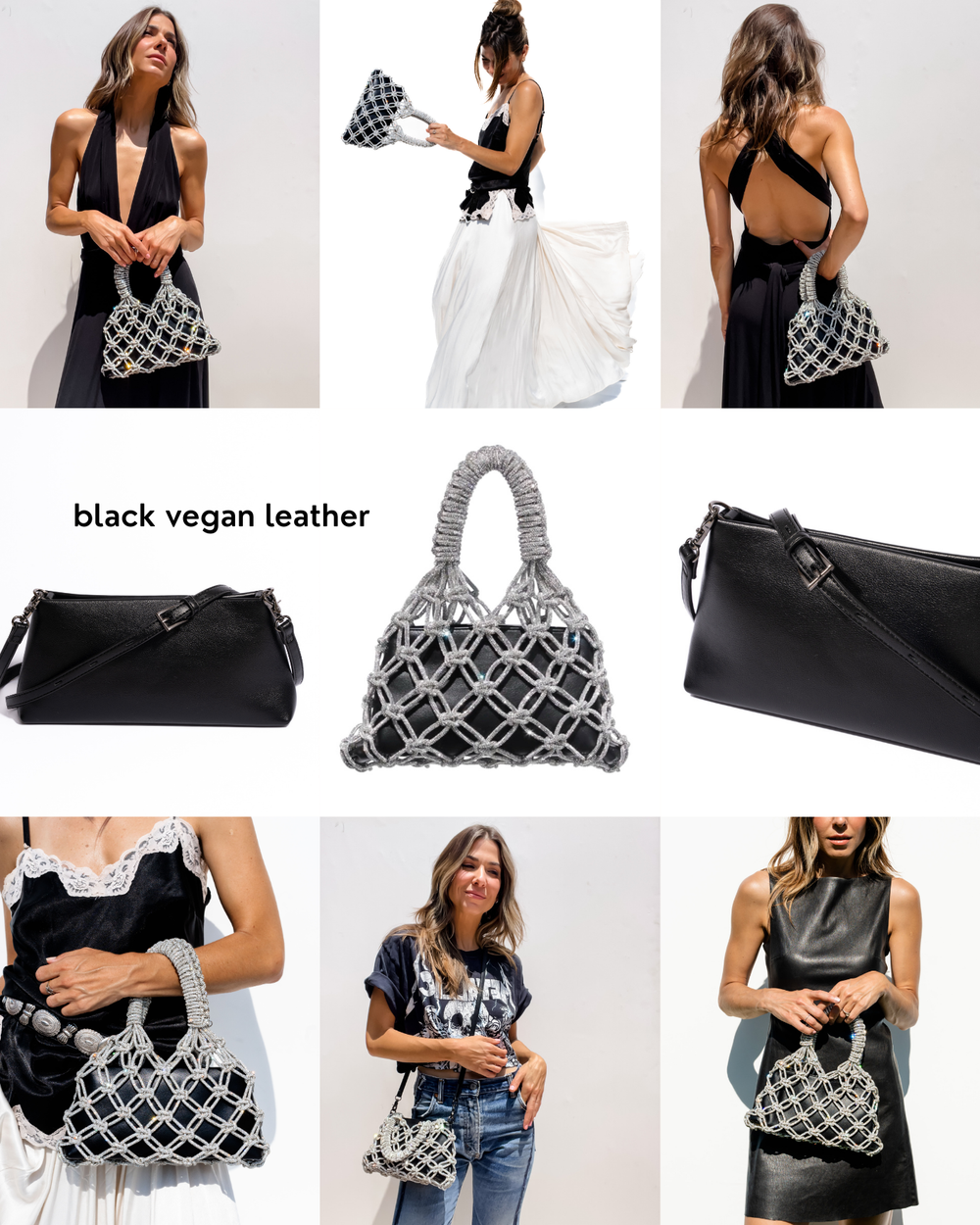 ROCKNOT | Rhinestone Purse Straps, Handbags & Statement Accessories
