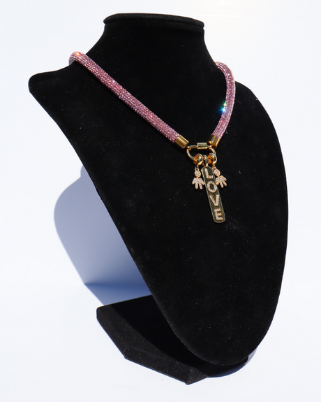 Rhinestone Jewelry and Accessories | Rhinestone Chain Necklace – ROCKNOT