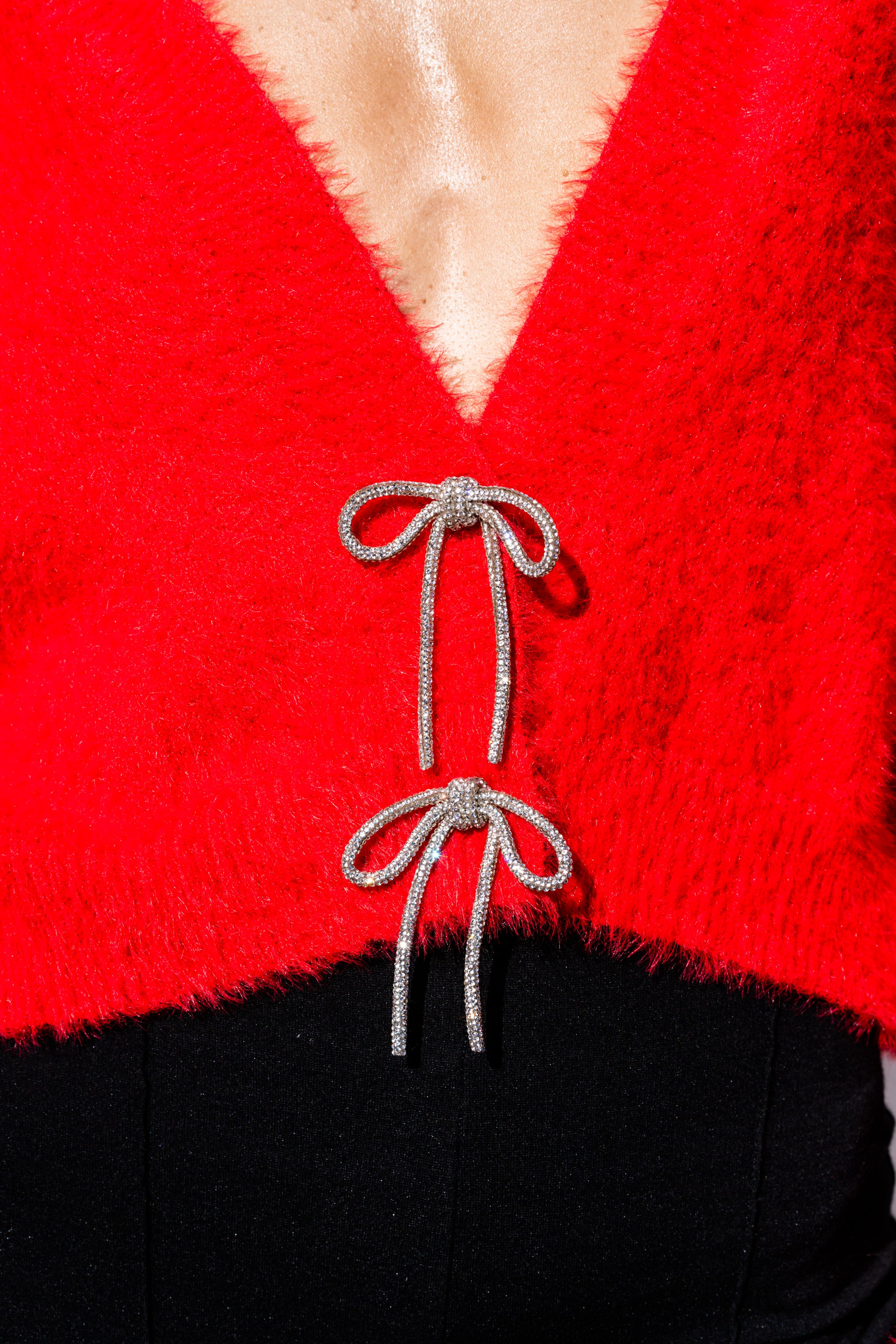 MAGIC BUTTONS - 3 Bows - Crystal